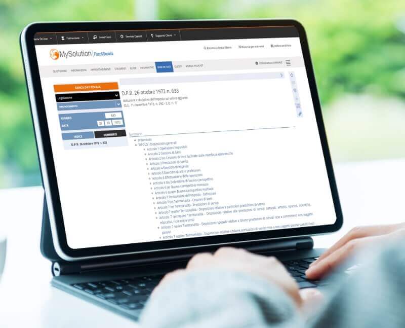 Supporto clienti - MySolution